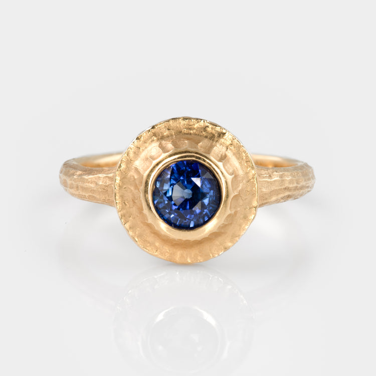 Sapphire & Ruby Engagement Rings – Pavé Fine Jewelry Design